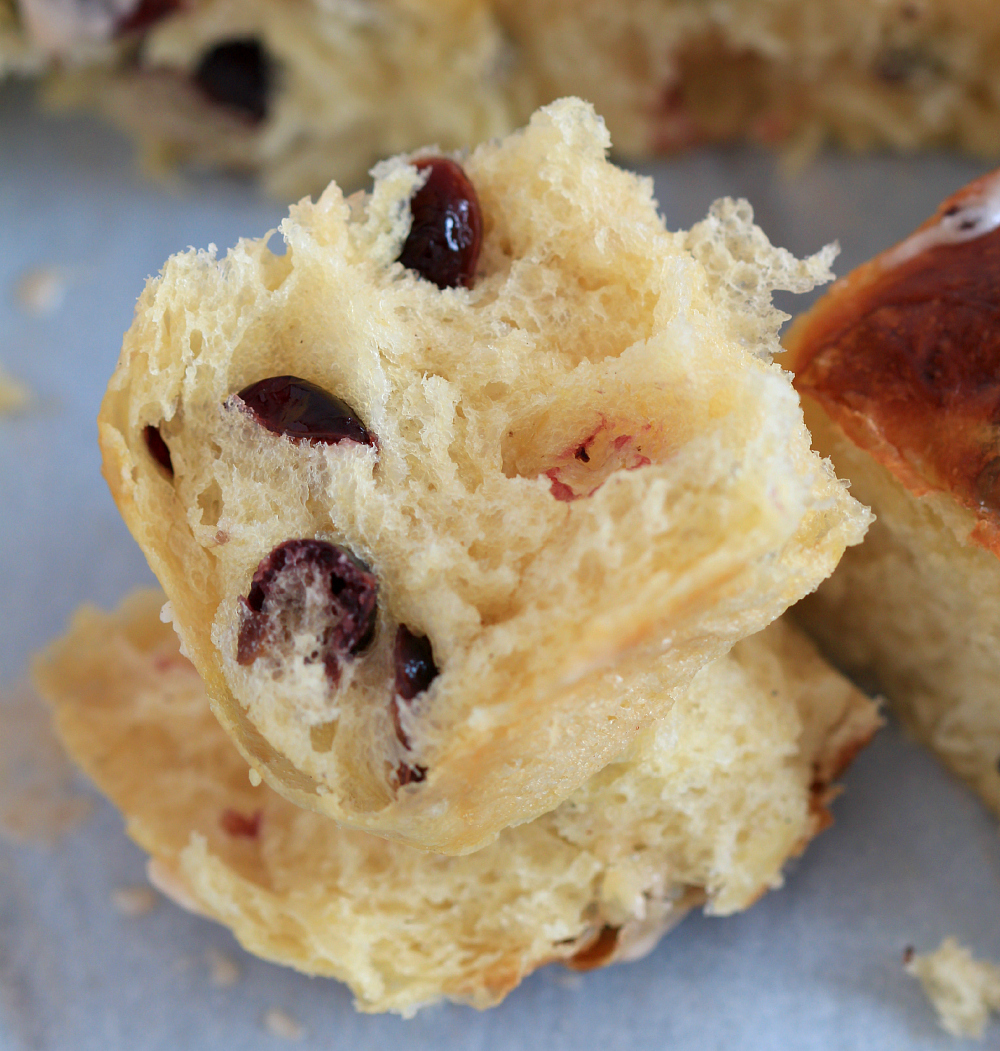 Bouchon Bakery's mini hot cross buns