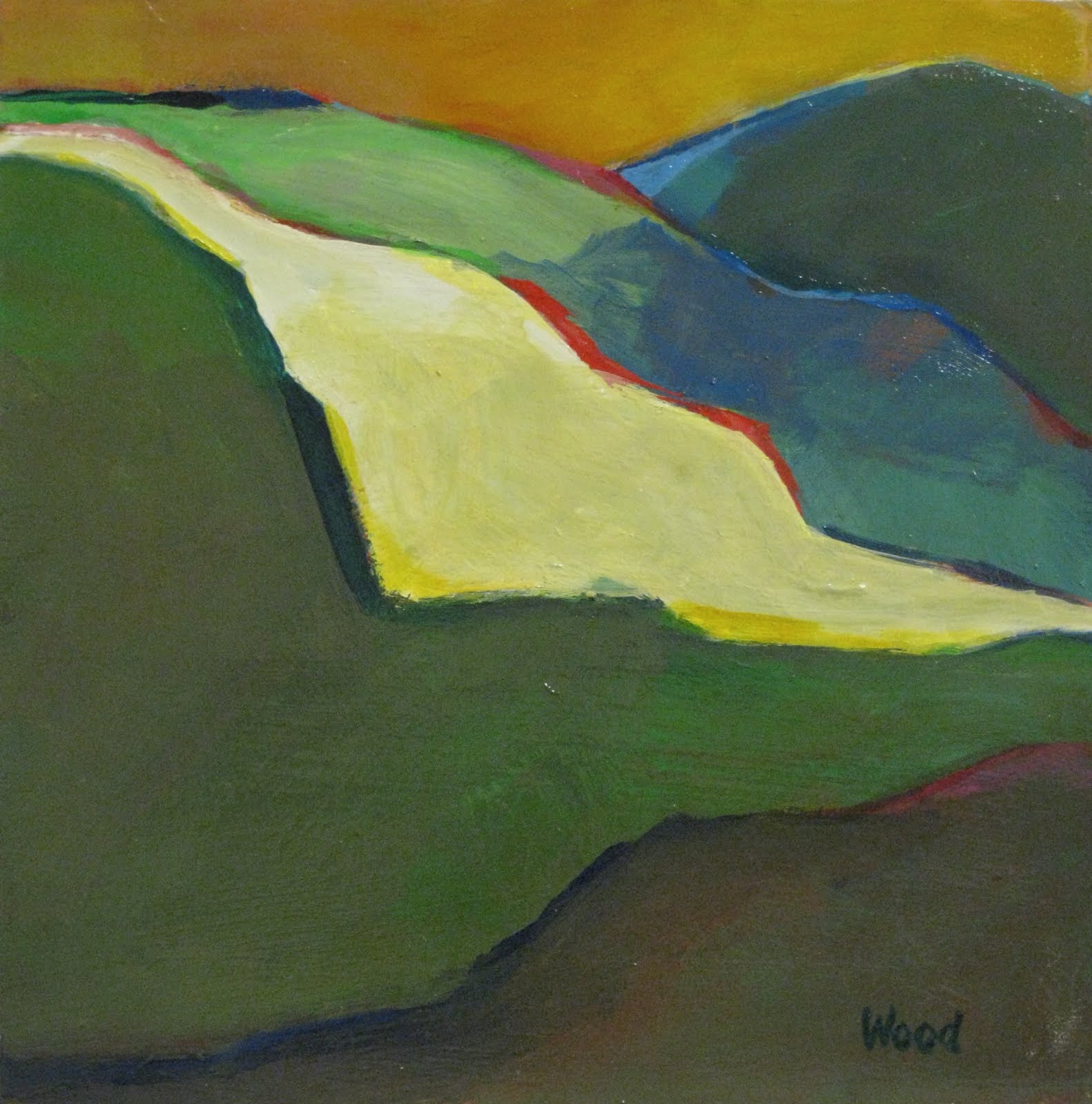 Mark Wood: Abstract Hills