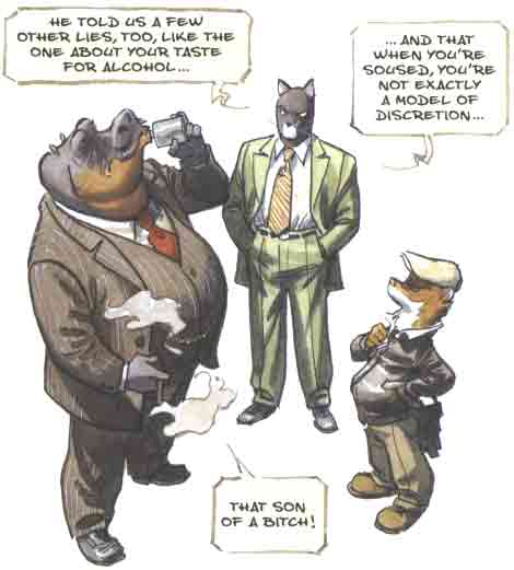 Section 244: Review: Blacksad - a Silent Hell