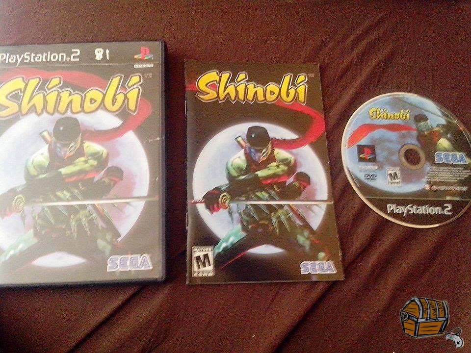 Baú de Gamer: Novidade: Shinobi para Playstation 2