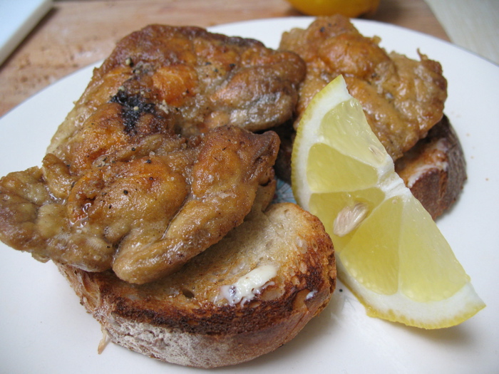 The Melting Pot: Monkfish livers