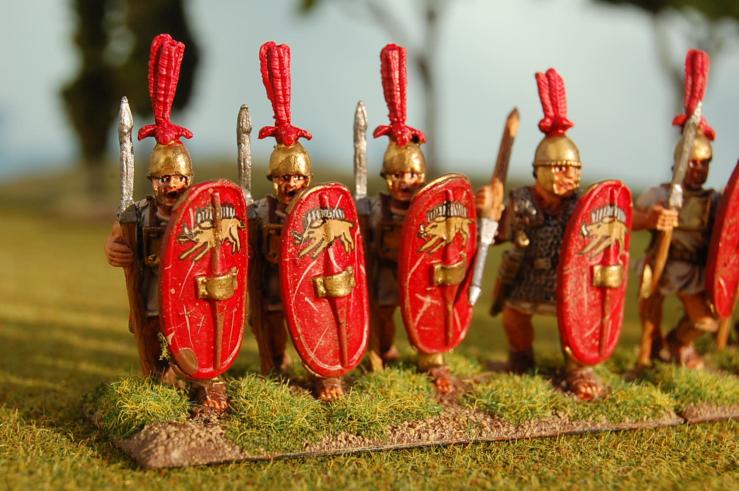Miniature Minions: More Romans arrive