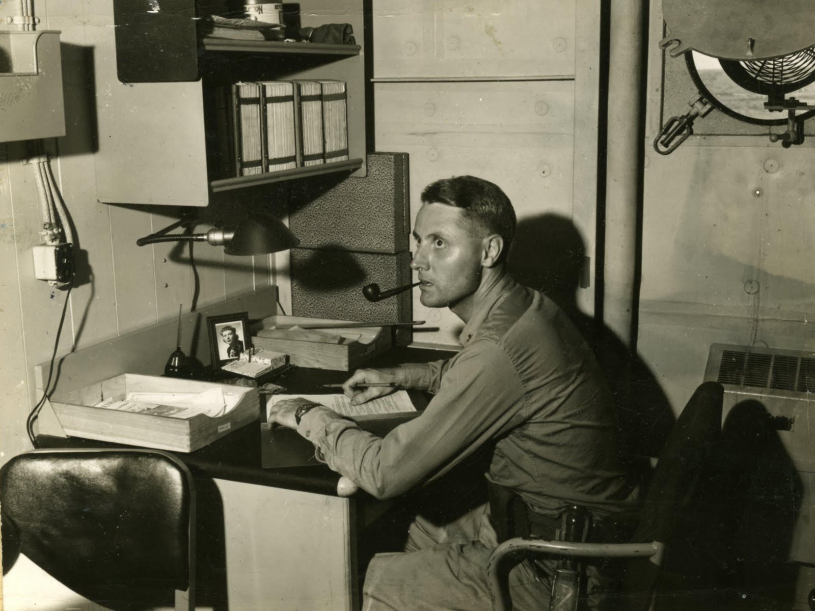 Grems-Doolittle Library Collections Blog: At sea with Edward E. Oliver