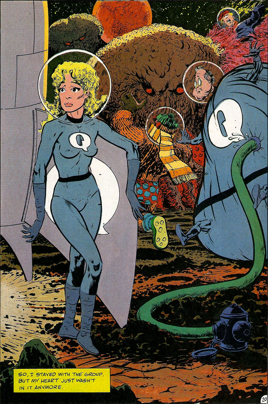 Megaton Man™: "Stella's Story": The First-Person Narrator in Megaton Man #5