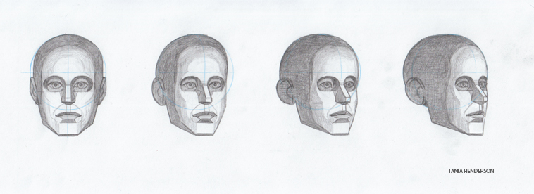 Draw Speak: Shaded General Model Head