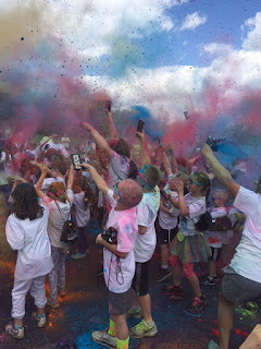 Talking Taylor Schools: KINYON ELEMENTARY SCHOOL Color Run a big ...