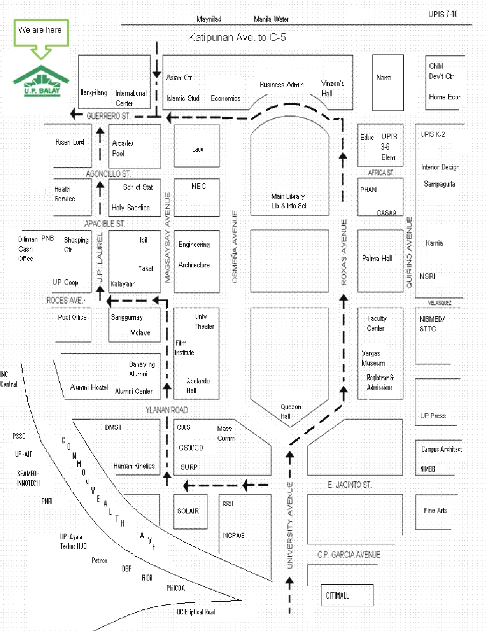 up diliman map - philippin news collections