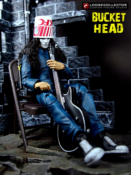 Loosecollector Custom Figures Archive: Buckethead (Musician)