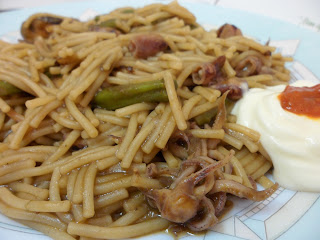 A mí me gusta comer: Fideuá