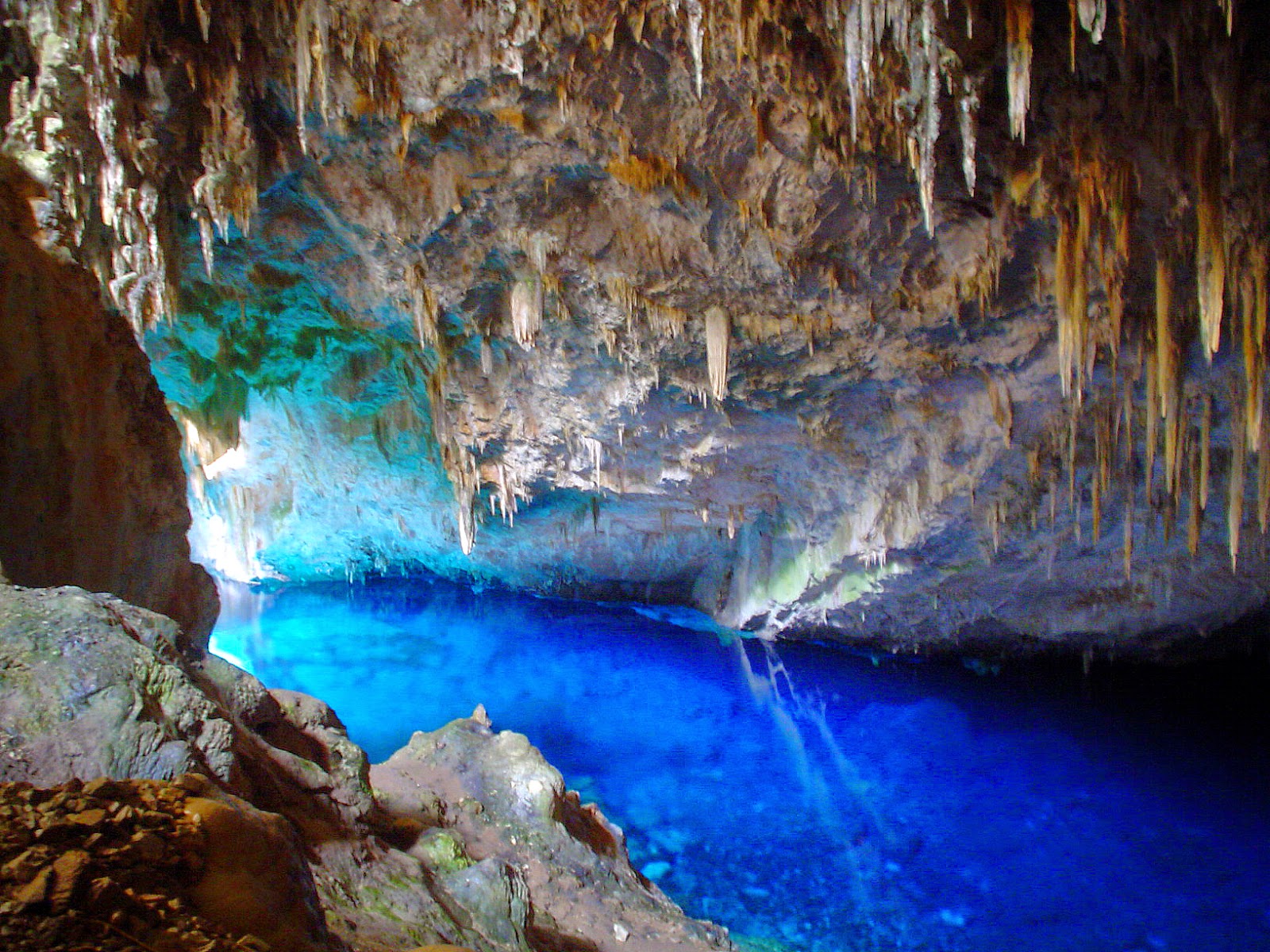 UTFPR - Projeto IBRACON: Bonito: Gruta do Lago Azul