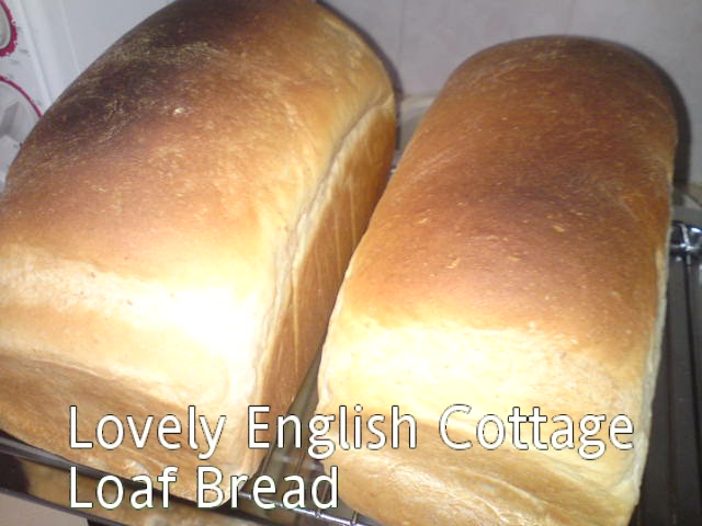 Cooking Pleasure: English Cottage Loaf Bread [Sponge Dough Method]