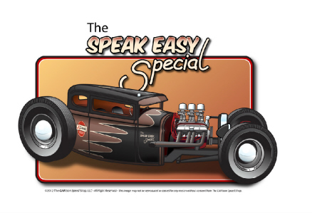 Mecca's Kustom Garage: Novo Logo by The Cartoon Speed Shop