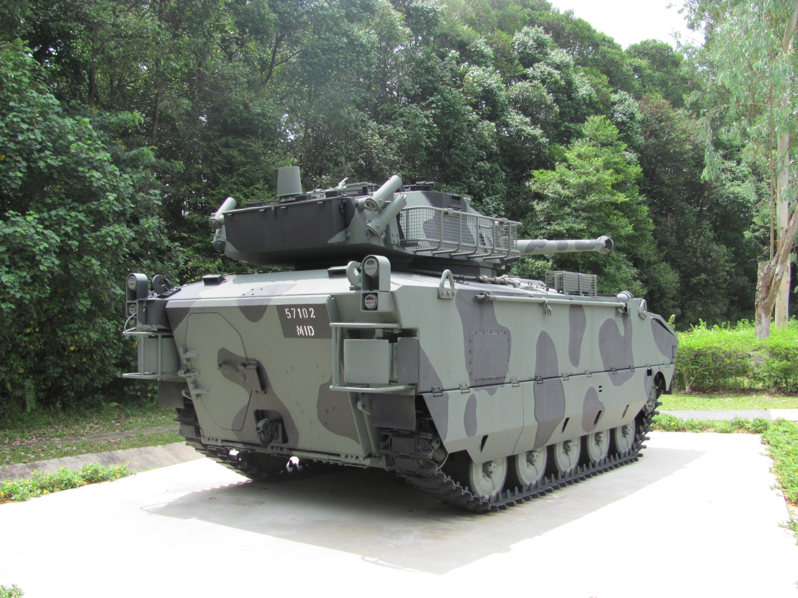 Singapore Scale Modelling: AMX-10P at the Singapore Army Museum