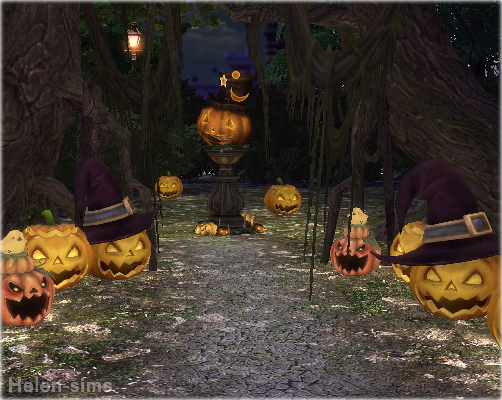 Helen-sims: TS4 Halloween Gift (TERA)