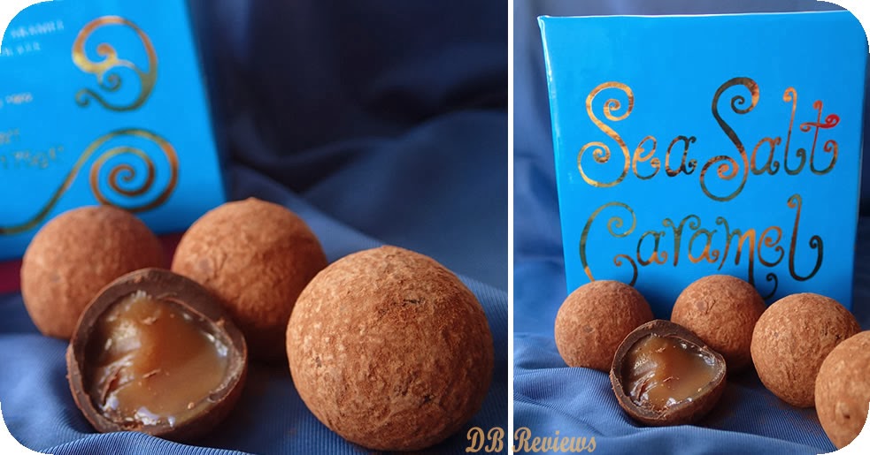 Prestat Sea Salt Caramel Truffles - DB Reviews - UK Lifestyle Blog