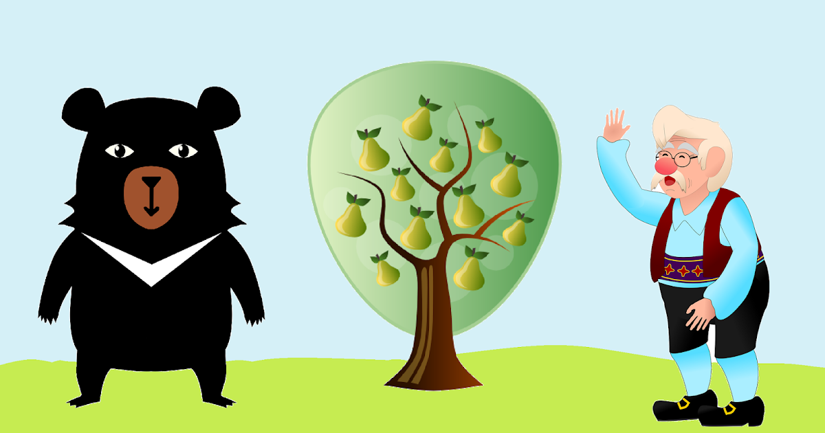 Bila mama Kukunka,bio tata Taranta: Medo i stari dedo