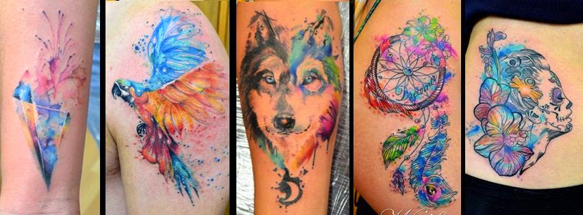 TATUAJE ACUARELA: COLECCIÓN 1
