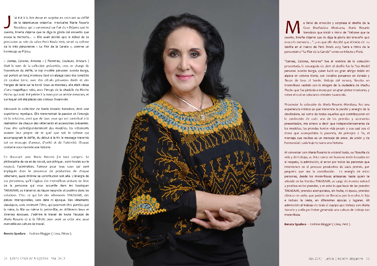 Renata Spadaro: Mi colaboración para la edición de mayo para la revista ...