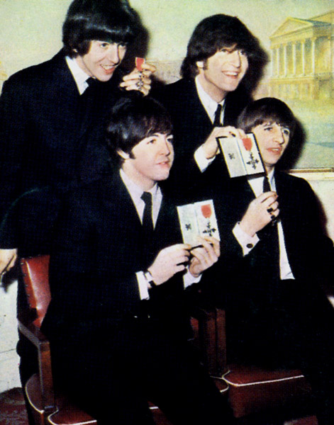 Meet the Beatles for Real: The MBE in colour