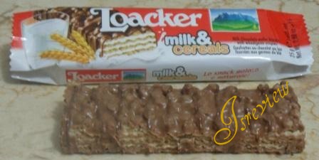 Isreview: Loacker Milk & Cereals and Choco & Nuts Wafer Snacks