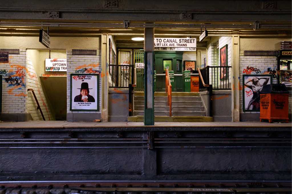 Miniature Urban Sculptures by Alan Wolfson