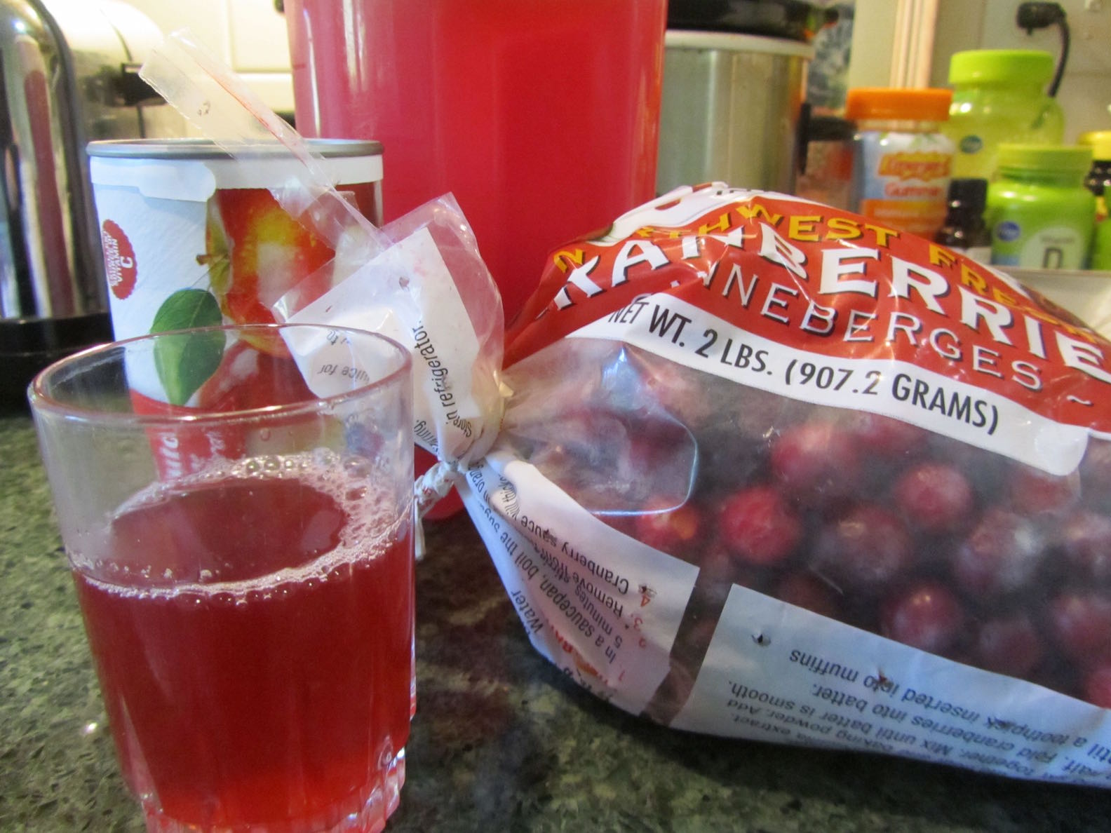 Creative Savv Semi Homemade Cranberry Apple Juice