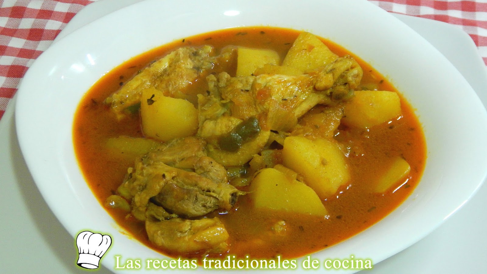 Receta de guiso de pollo tradicional de la Abuela