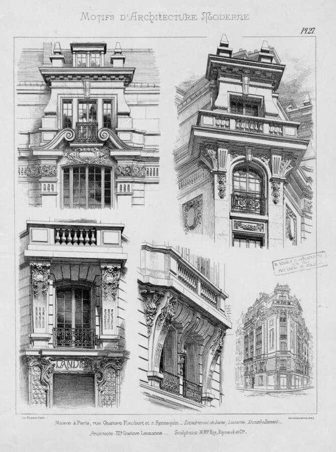 Neoclassical Architecture Sketch