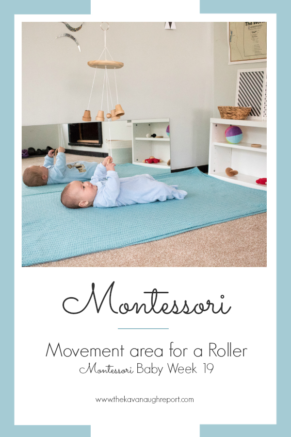 Montessori Movement Area with a Rolling Baby