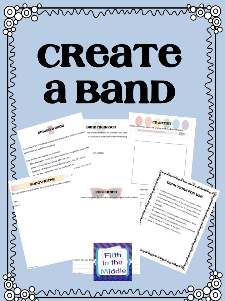 Create a Band | Fifth in the Middle