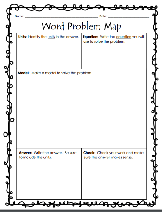 Confessions of a Teacher-Mom: Word Problems: Fear No More!