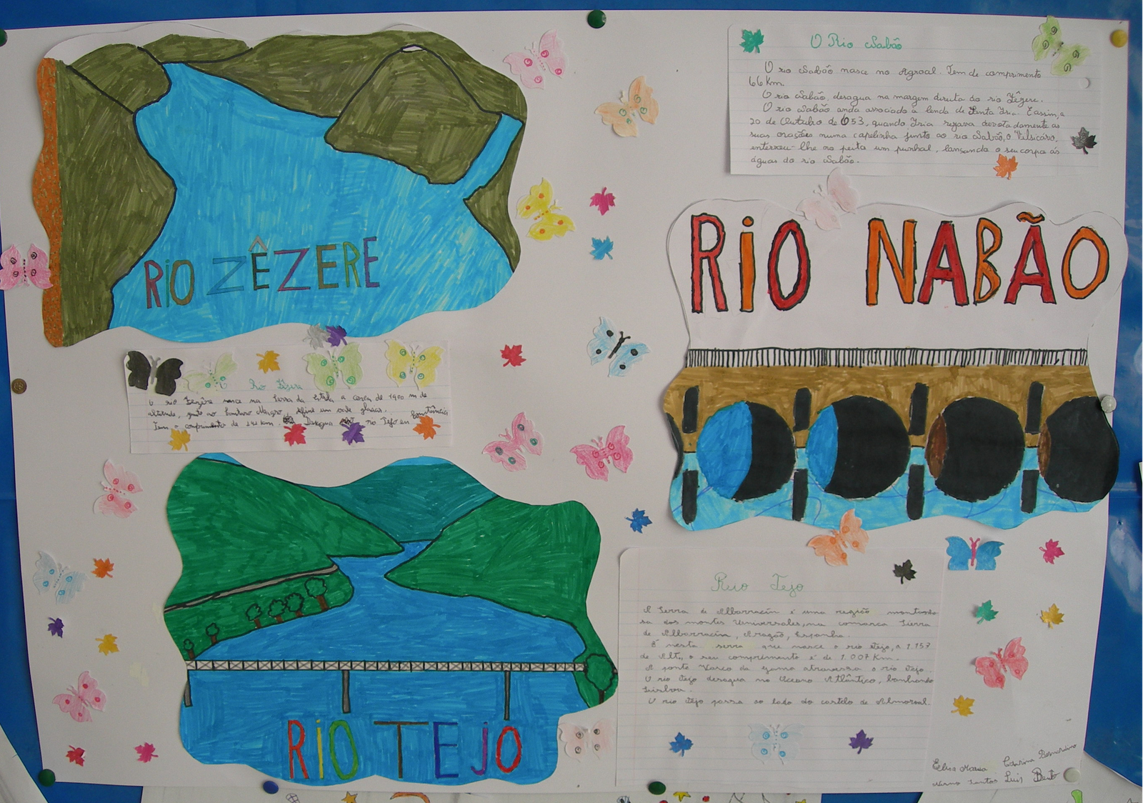 Pequenos Artistas: Rios Portugueses