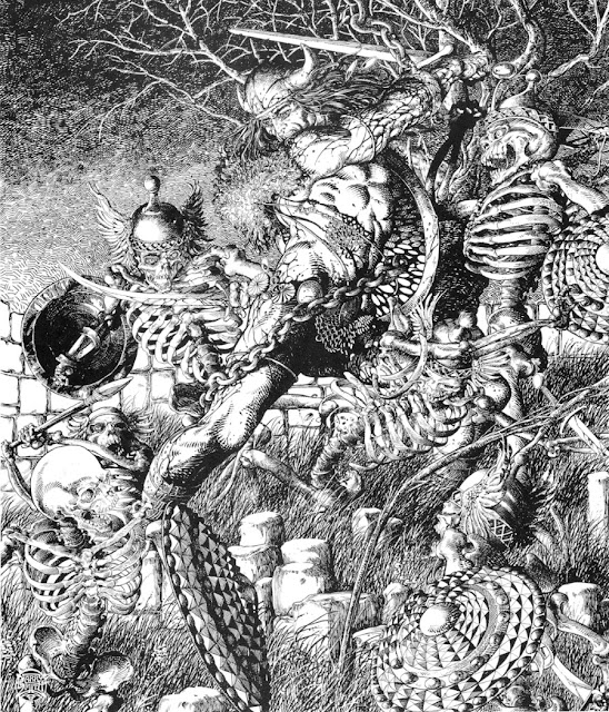 Marvel Comics of the 1980s: Conan - Cimmerian Death by Barry Windsor-Smith