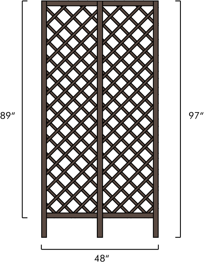 In the Little Yellow House: Pergola Trellis Plan