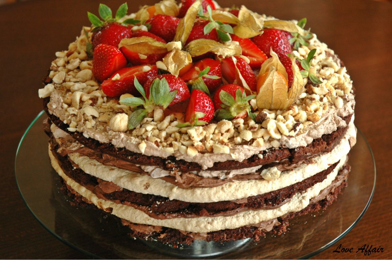 LoveAffair Cakes by mirela …: Cokoladna Dacquoise Torta / Chocolate ...