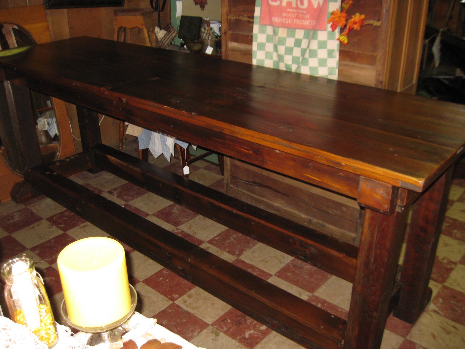 Hotger Cornerstone Country Store: Beths work of art....farmhouse table ...