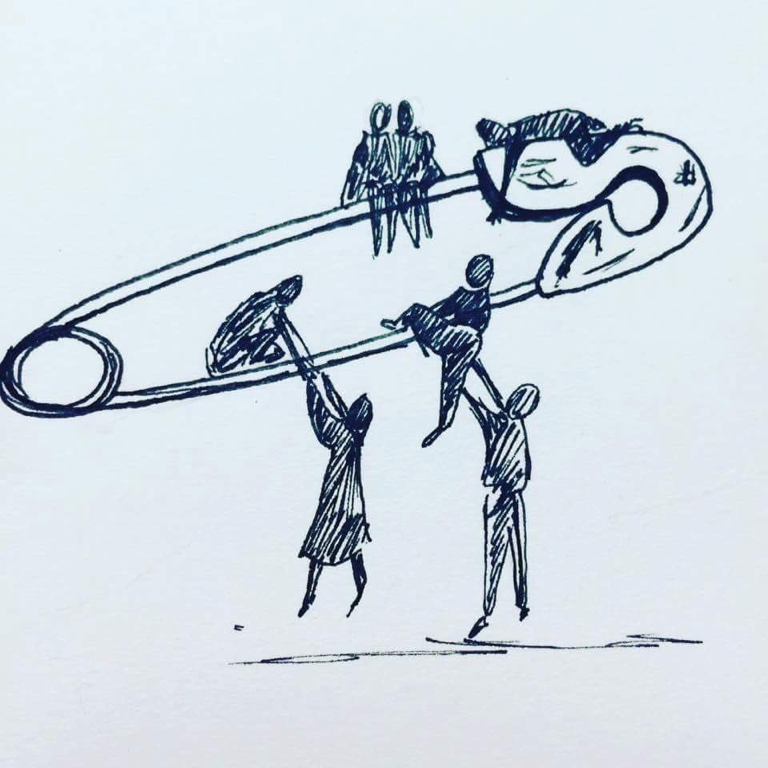 decolonizing solidarity: Ways to make safety pin solidarity actually safer