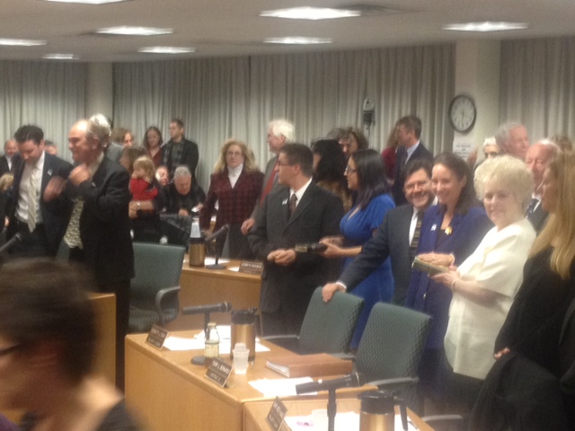 kingston progressive: BERNARDO TAKES THE CHAIR