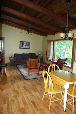 Spring Lake Cabin: Beautiful renovated lakefront cabin for sale $154,900