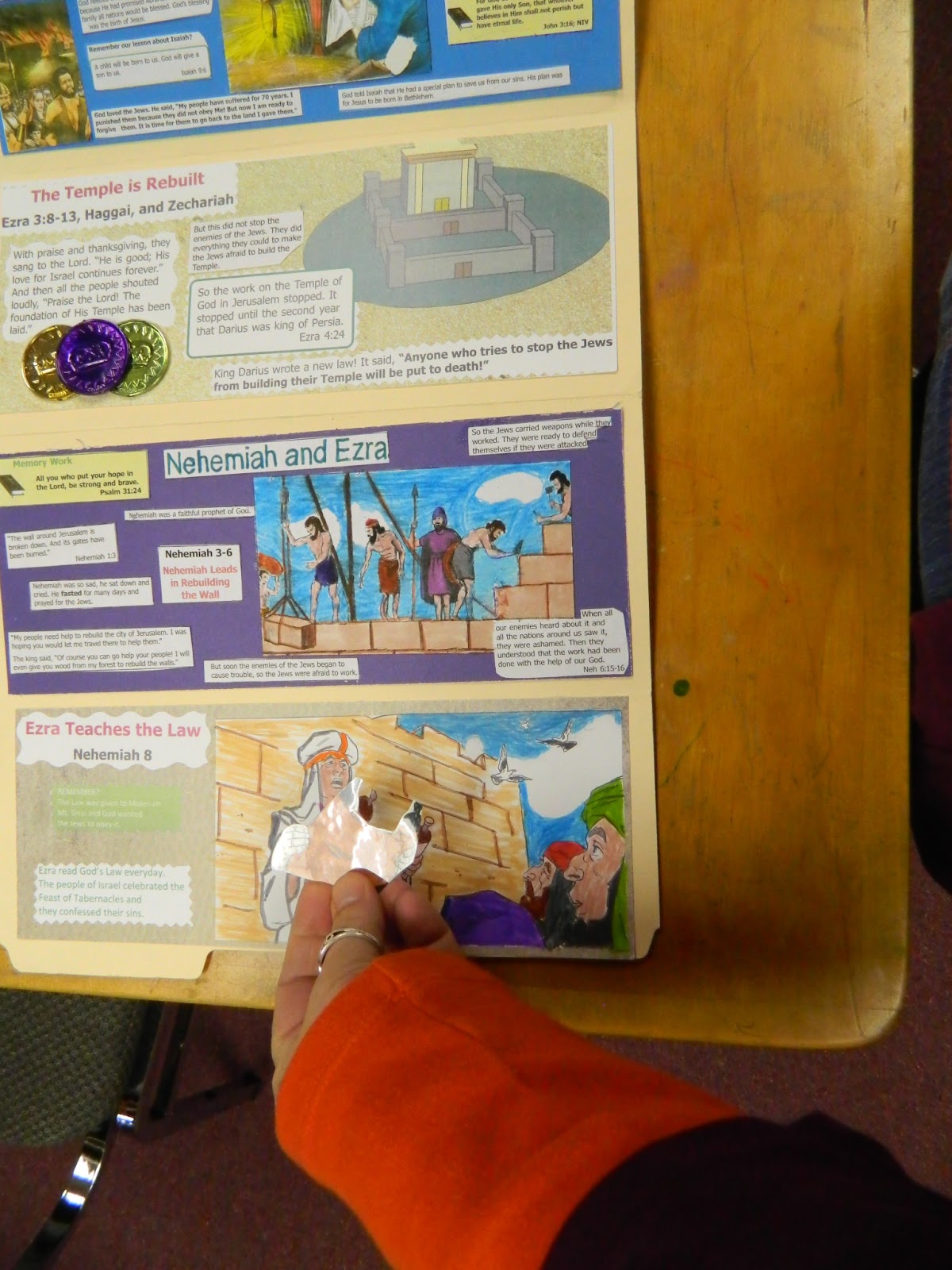 Hands On Bible Teacher: Lap Book Activity from the 2nd-4th Grade Class