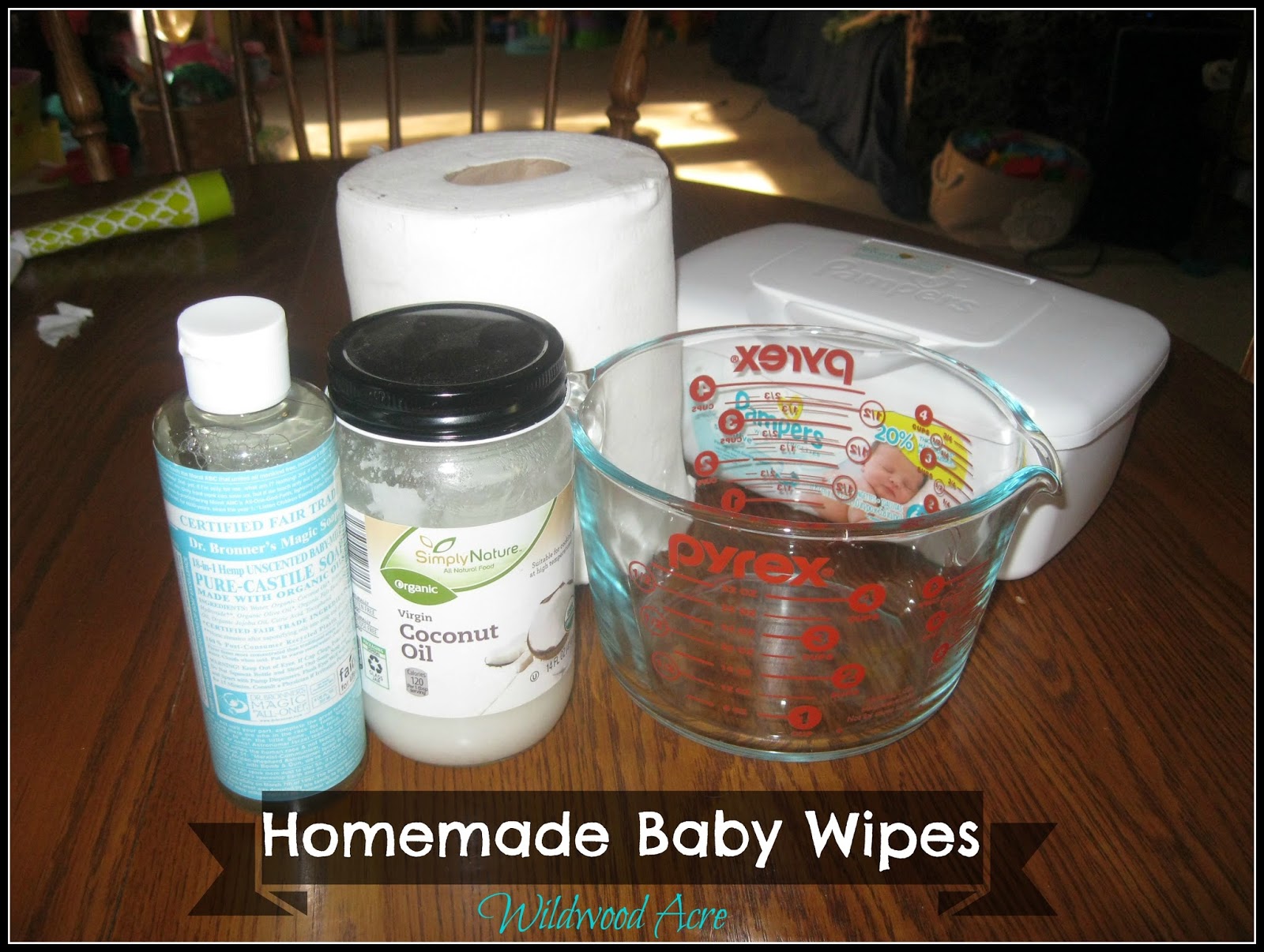 Wildwood Acre: Homemade Baby Wipes