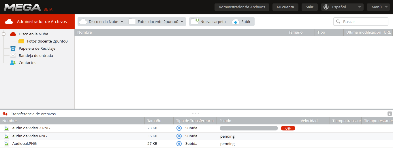 Para compartir, se debe hacer clic con el botón derecho del mouse y ...