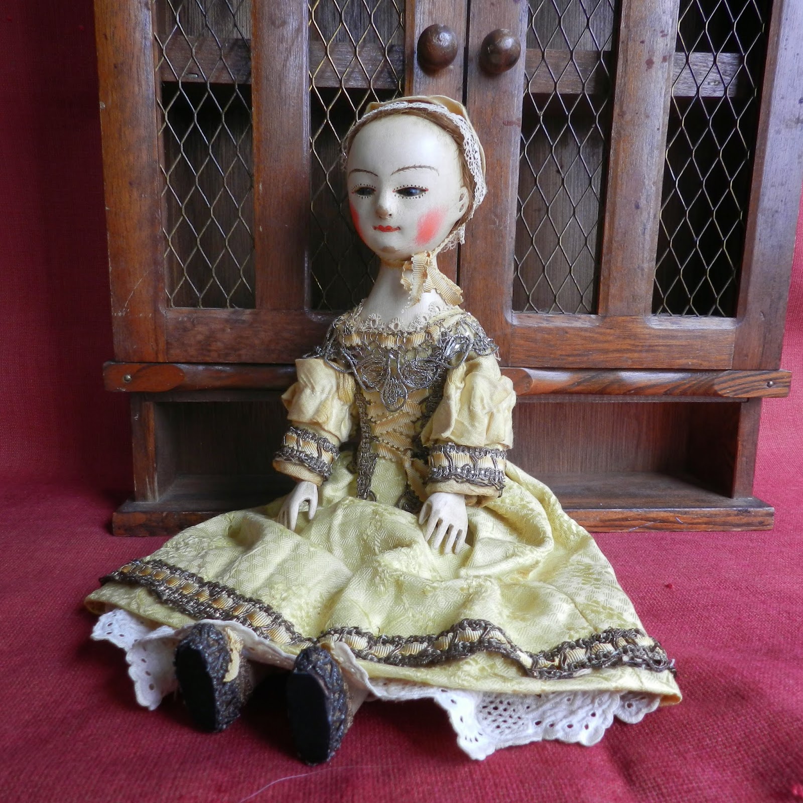 The Old Wooden Sisters: Queen Anne doll reproduction , Last doll of ...