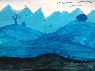 Art at Hosmer: Monochromatic Tints & Shades Landscapes