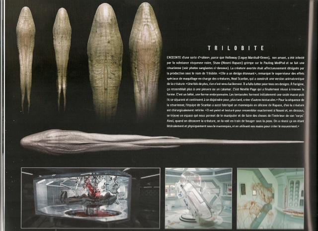 Monsters & Beasts Database: Facehugger Trilobite (Prometheus)