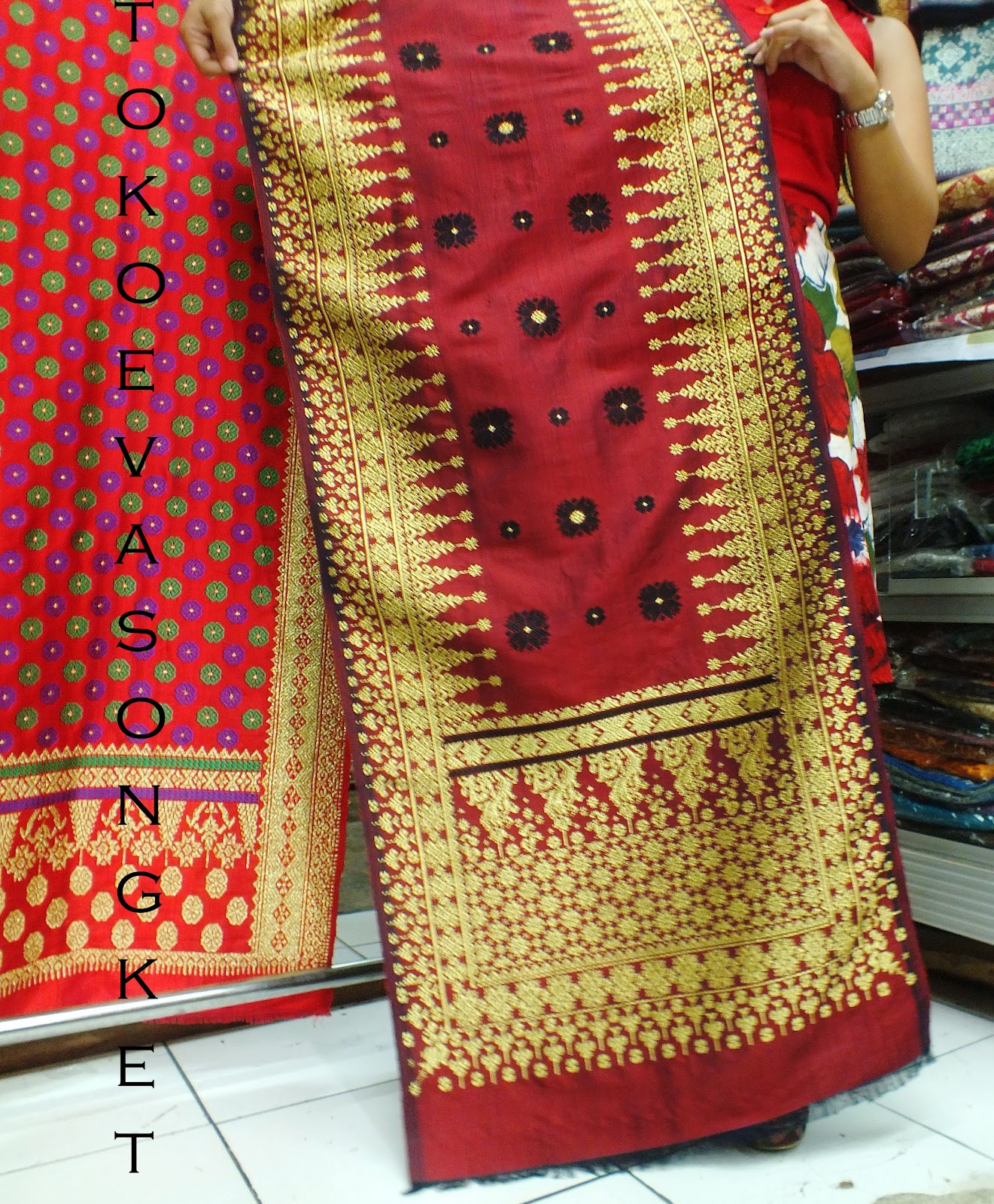 Jual Songket Palembang, Ulos Batak & kain tenun Indonesia