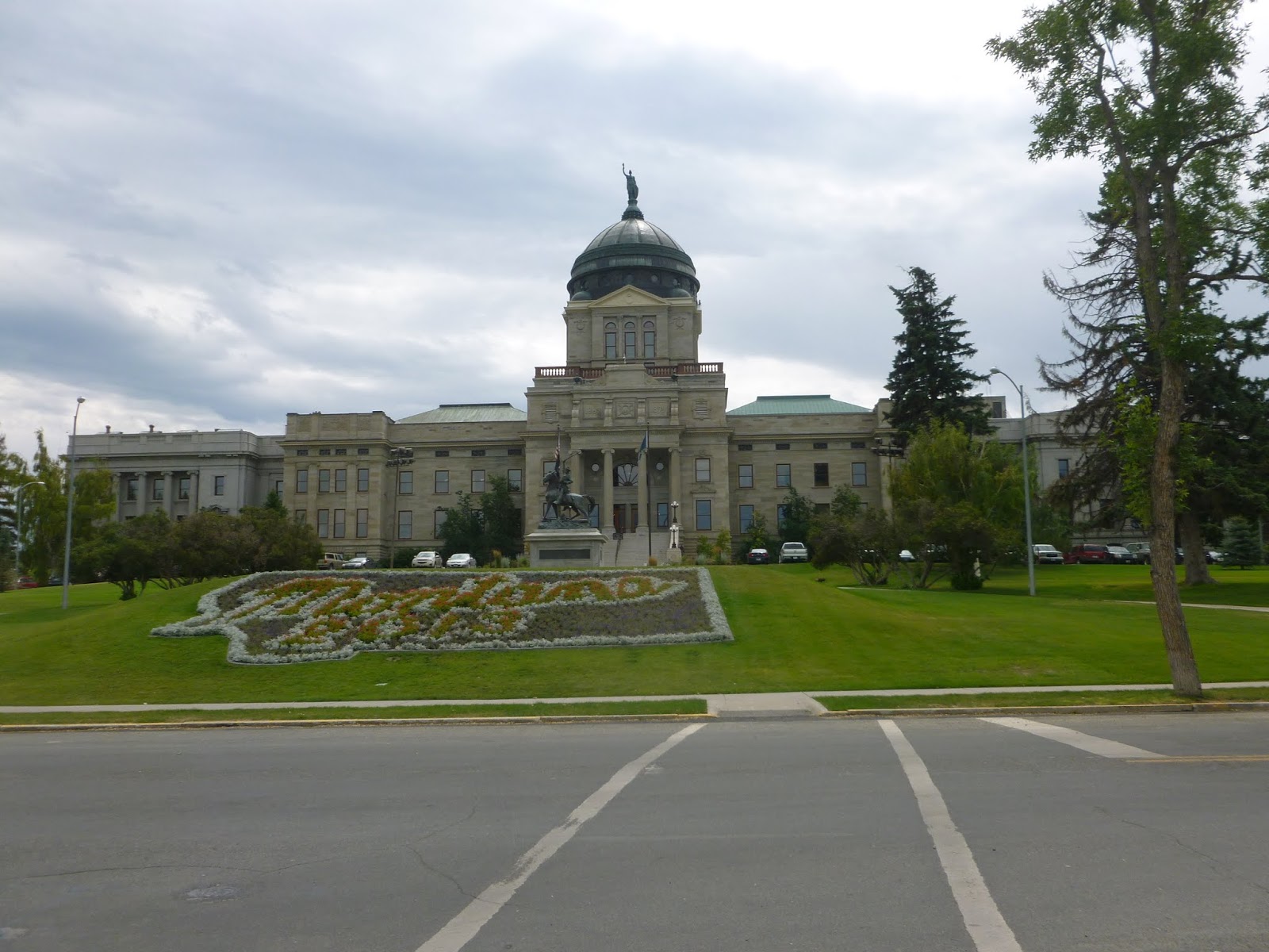 2 Miles to travel: In Montana State Capitol - Helena