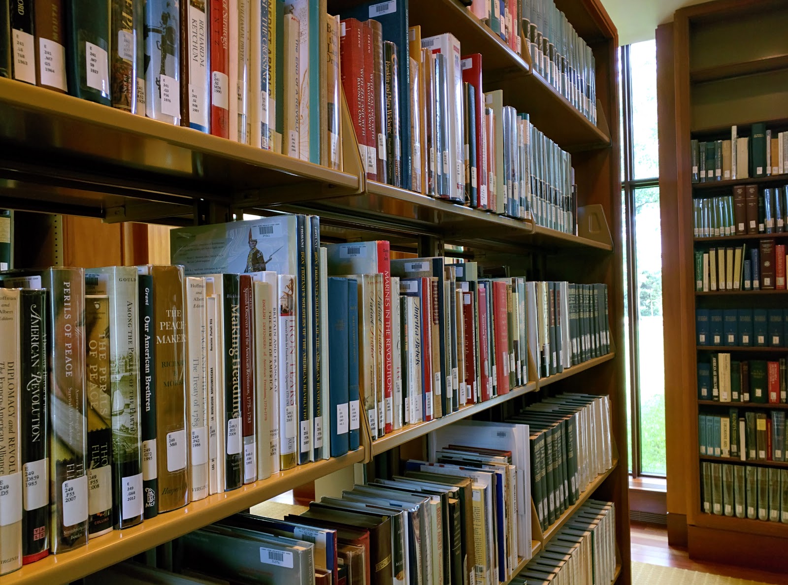 Speaking of History...: Day 6 - Researching in the Library