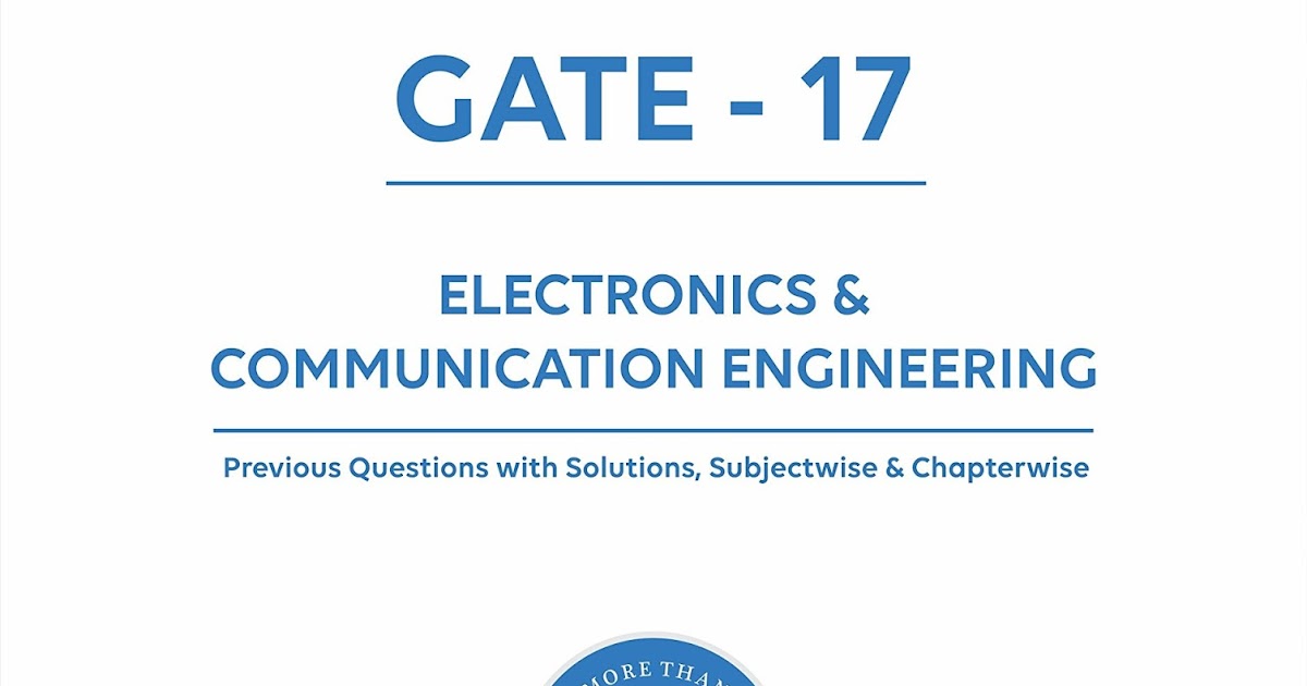 Gate ECE Previous 30 Year Question Paper With Chapter Wise Solution ...