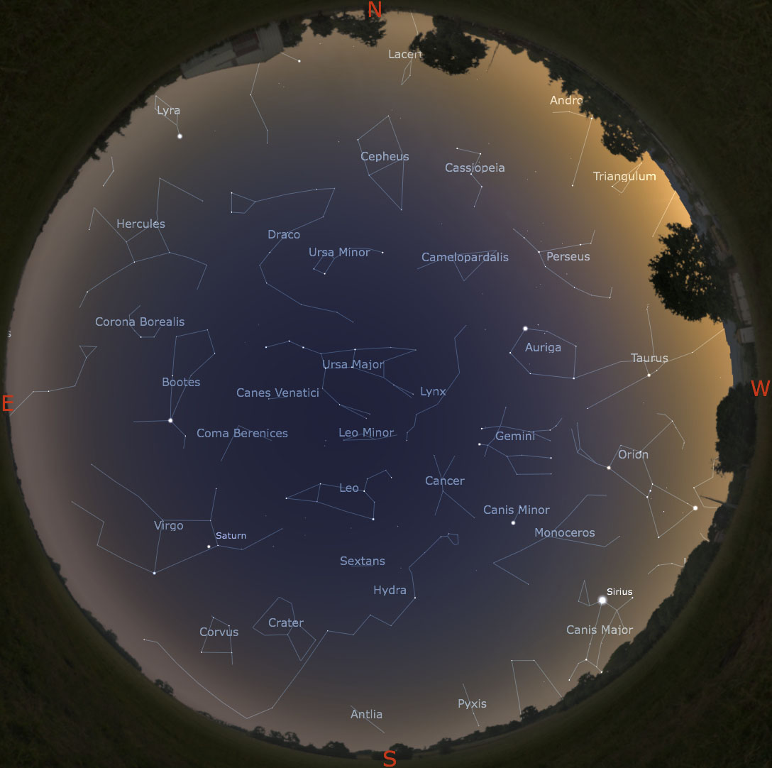 Constellation Maps - Useful for Finding Objects in the Sky ~ From the ...